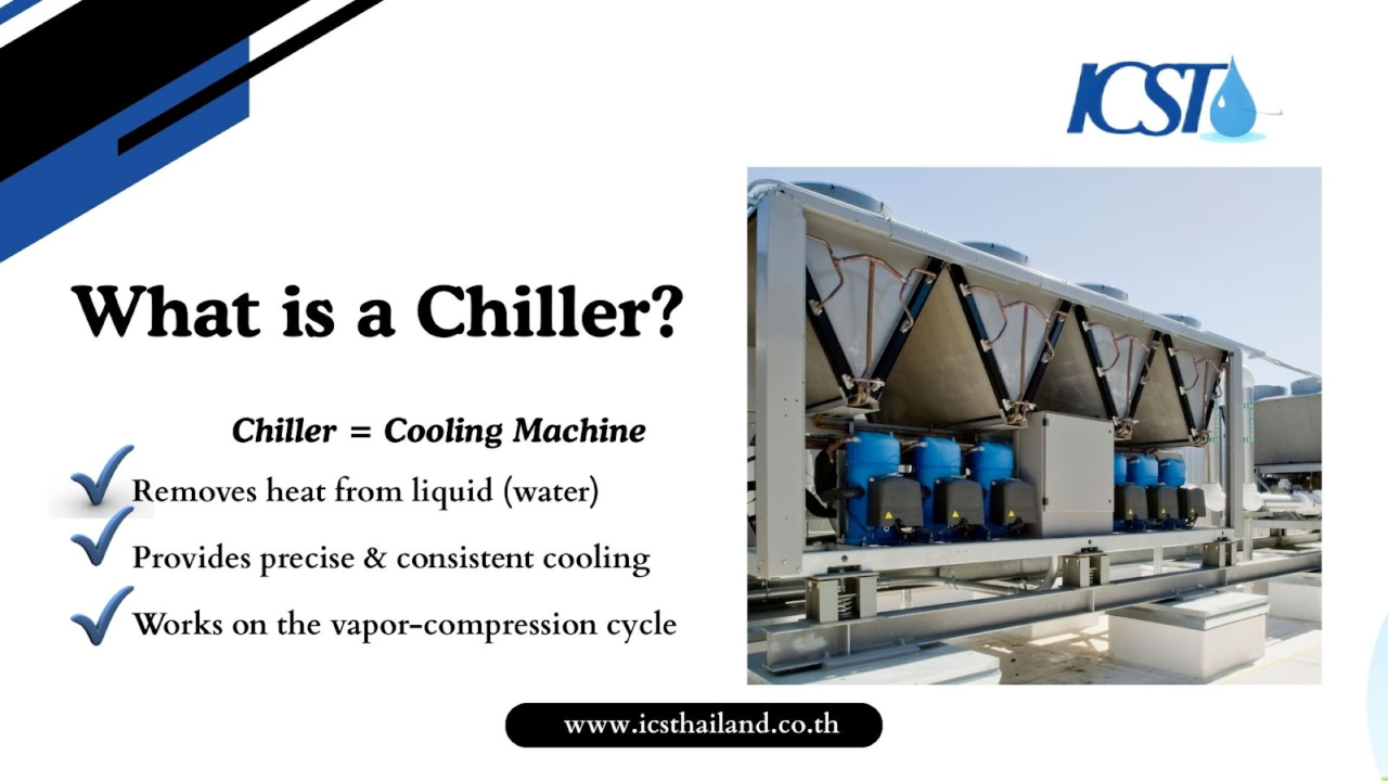 Cooling Tower vs. Chiller: A Guide for Facility Managers - ICS - Thailand