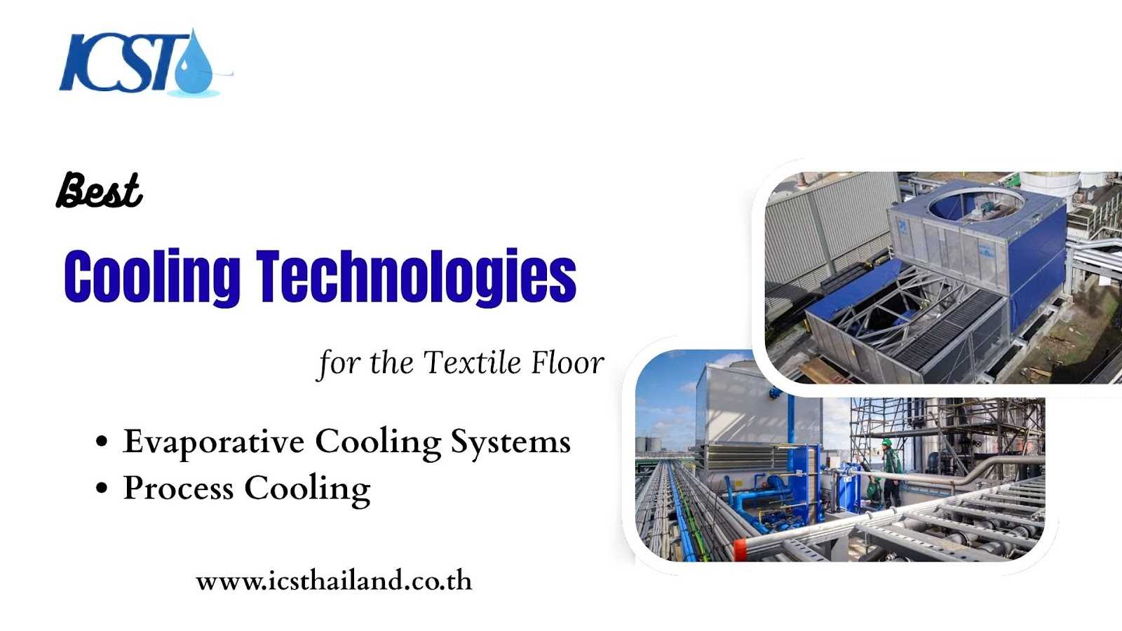 Textile Cooling Solutions & Water Management - ICS - Thailand
